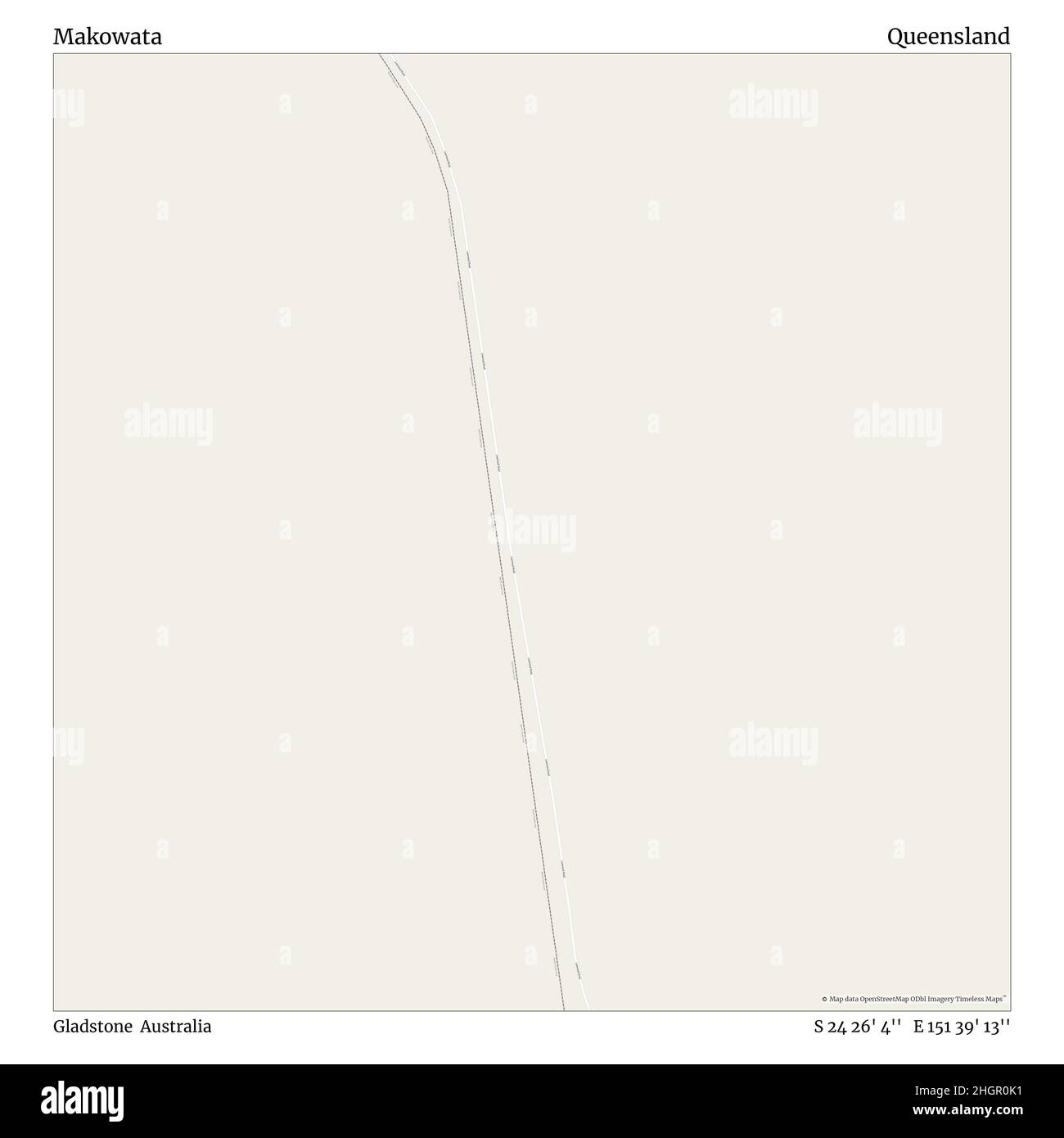 Gladstone australia map hi-res stock photography and images - Alamy