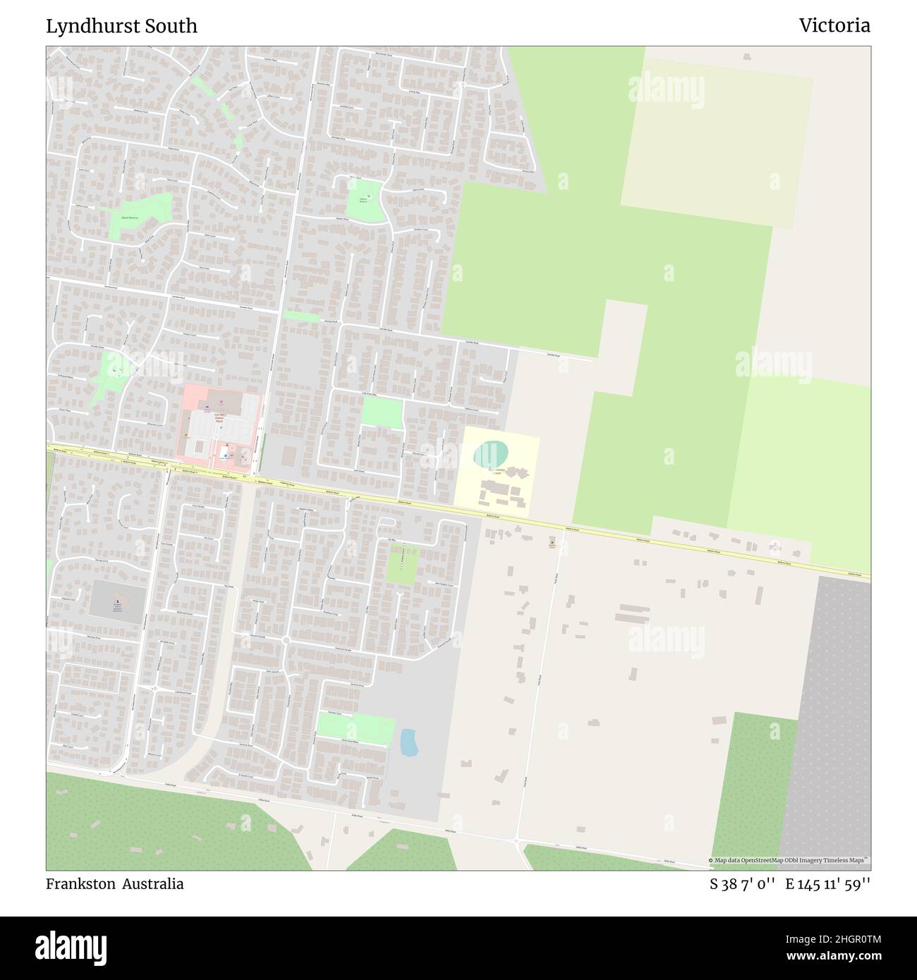 Map of lyndhurst hi-res stock photography and images - Alamy
