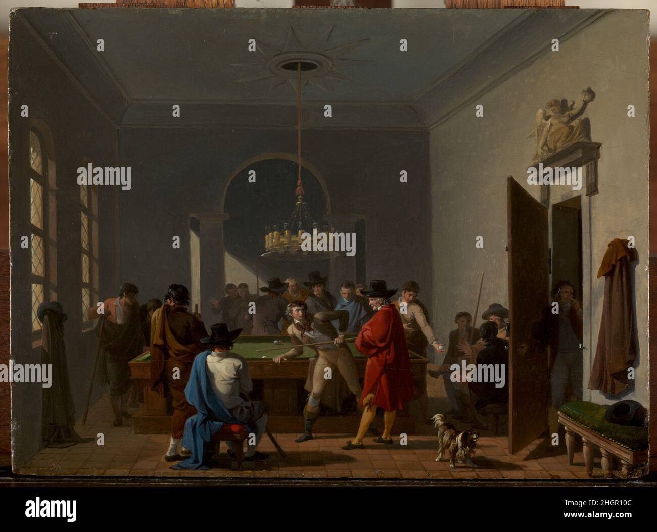 The Billiard Room after 1810 Nicolas Antoine Taunay French. The ... The Billiard Room after 1810 Nicolas Antoine Taunay French. The ...