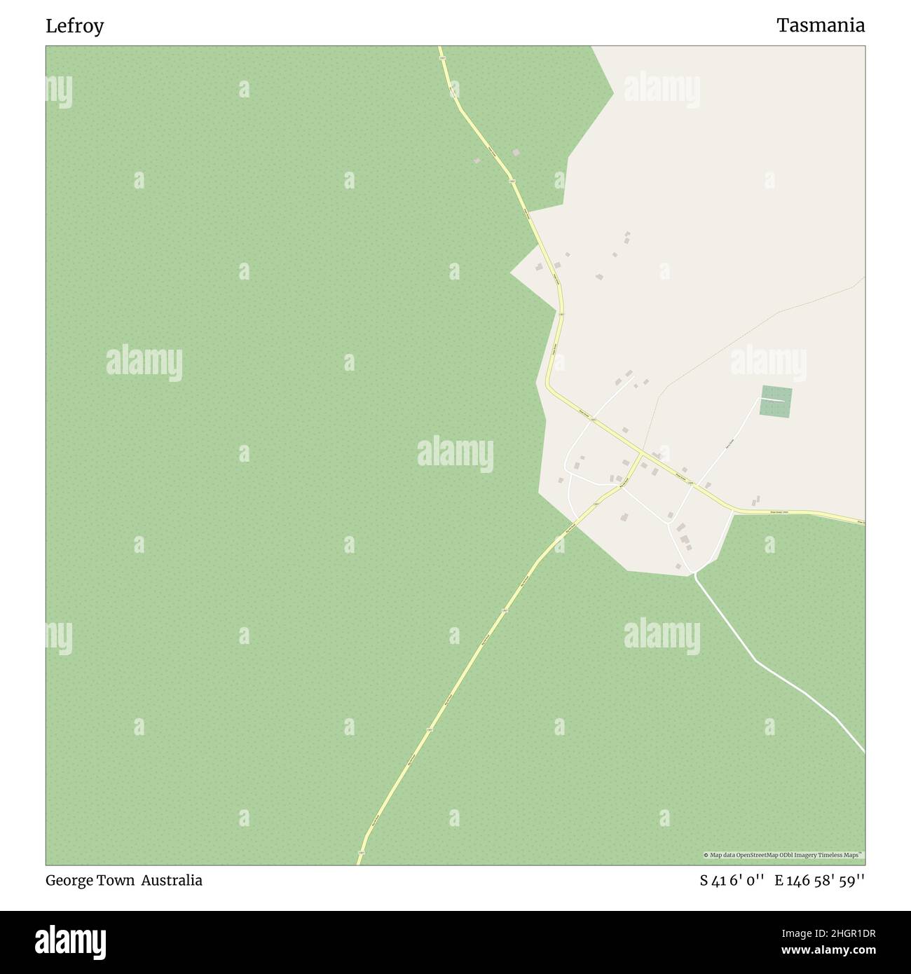 Map of george town hi-res stock photography and images - Alamy