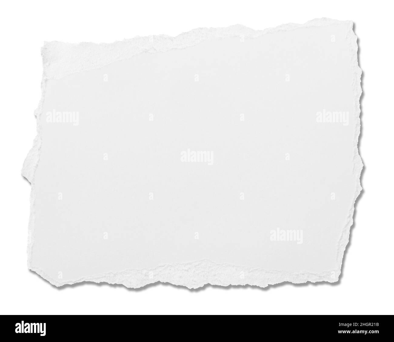 white paper ripped message torn Stock Photo - Alamy