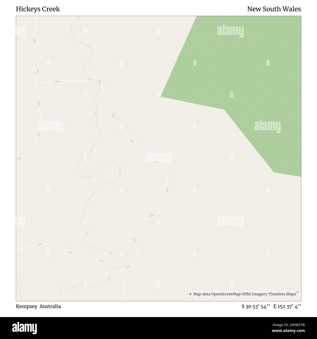 Hickeys Creek, Kempsey, Australia, New South Wales, S 30 53' 54'', E ...