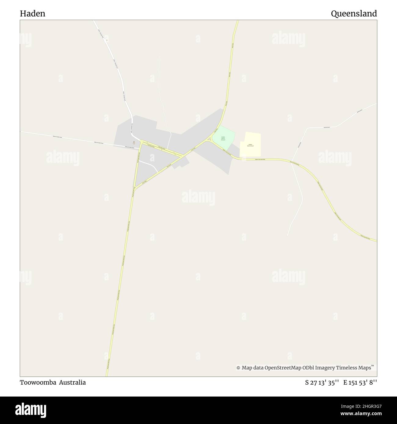Haden, Toowoomba, Australia, Queensland, S 27 13' 35'', E 151 53' 8 ...