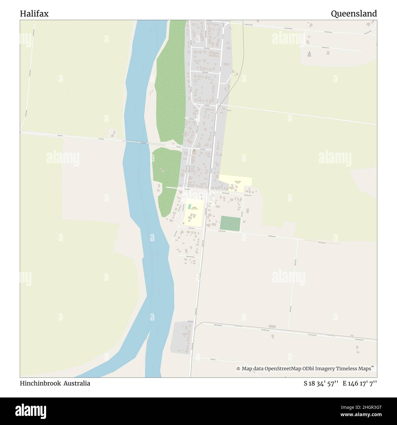 Halifax, Hinchinbrook, Australia, Queensland, S 18 34' 57'', E 146 17 ...