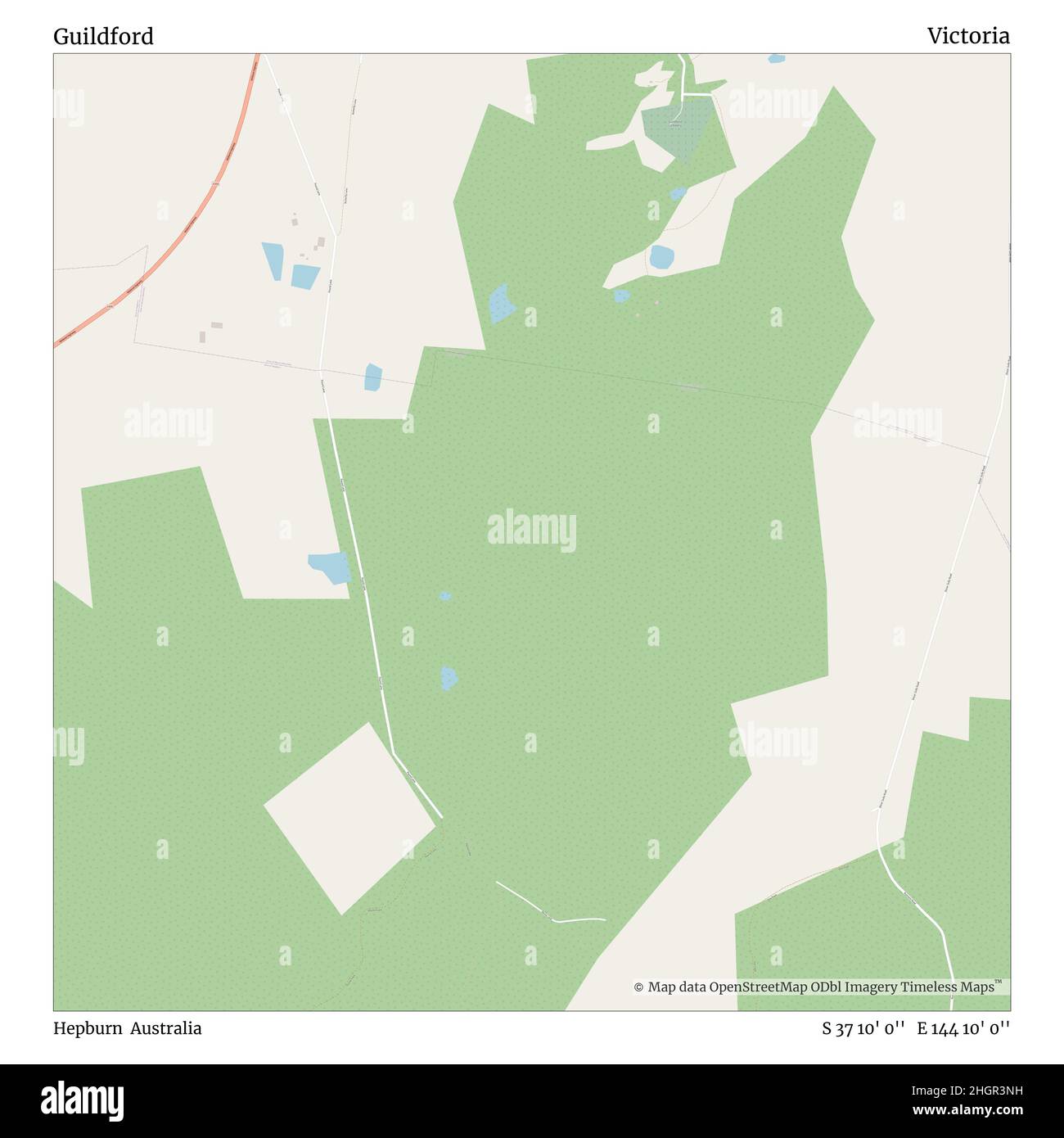 Map of guildford Cut Out Stock Images & Pictures - Alamy