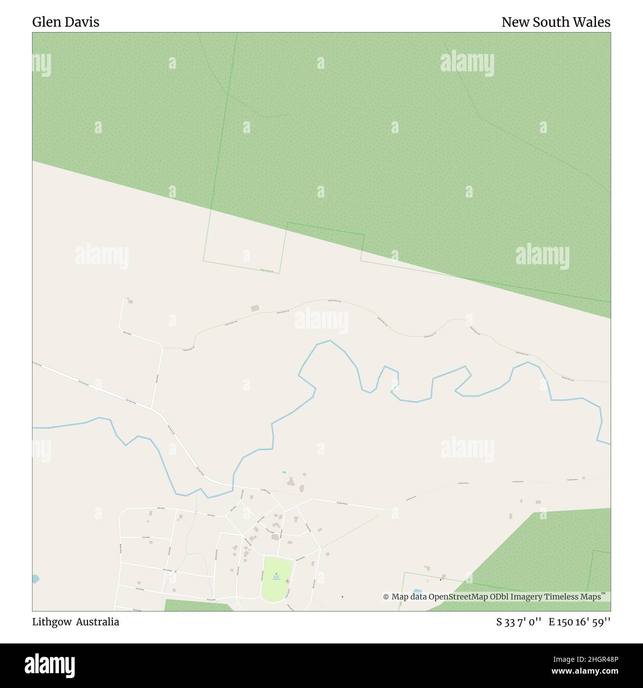 Glen Davis, Lithgow, Australia, New South Wales, S 33 7' 0'', E 150 16 ...