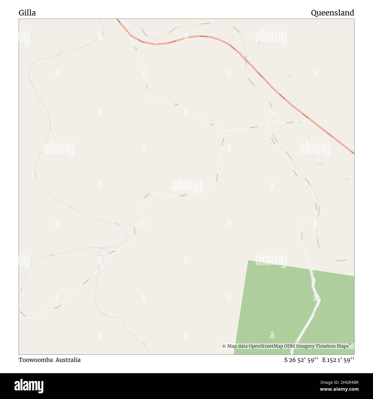 Gilla, Toowoomba, Australia, Queensland, S 26 52' 59'', E 152 1' 59 ...