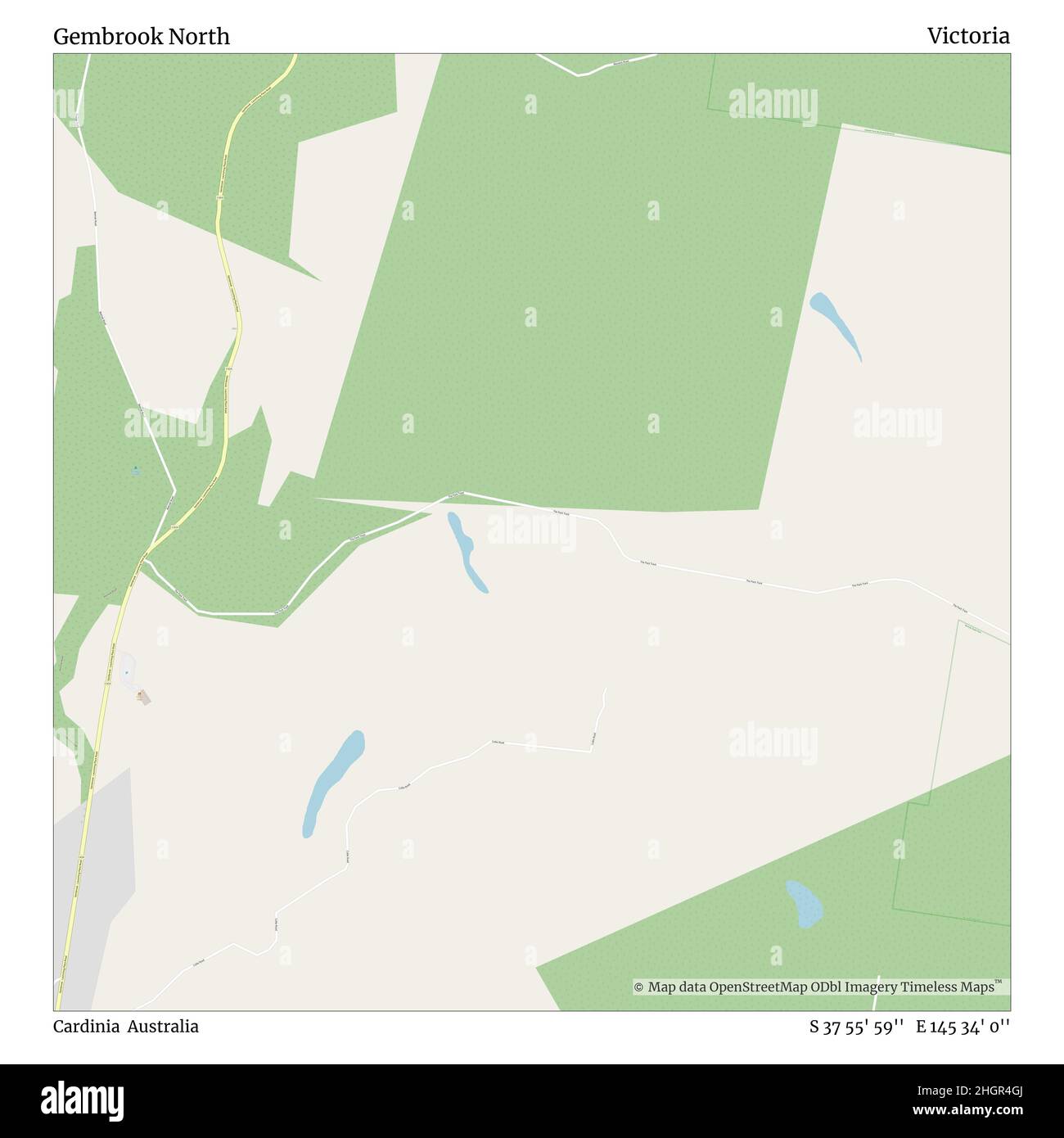Gembrook North, Cardinia, Australia, Victoria, S 37 55' 59'', E 145 34 ...