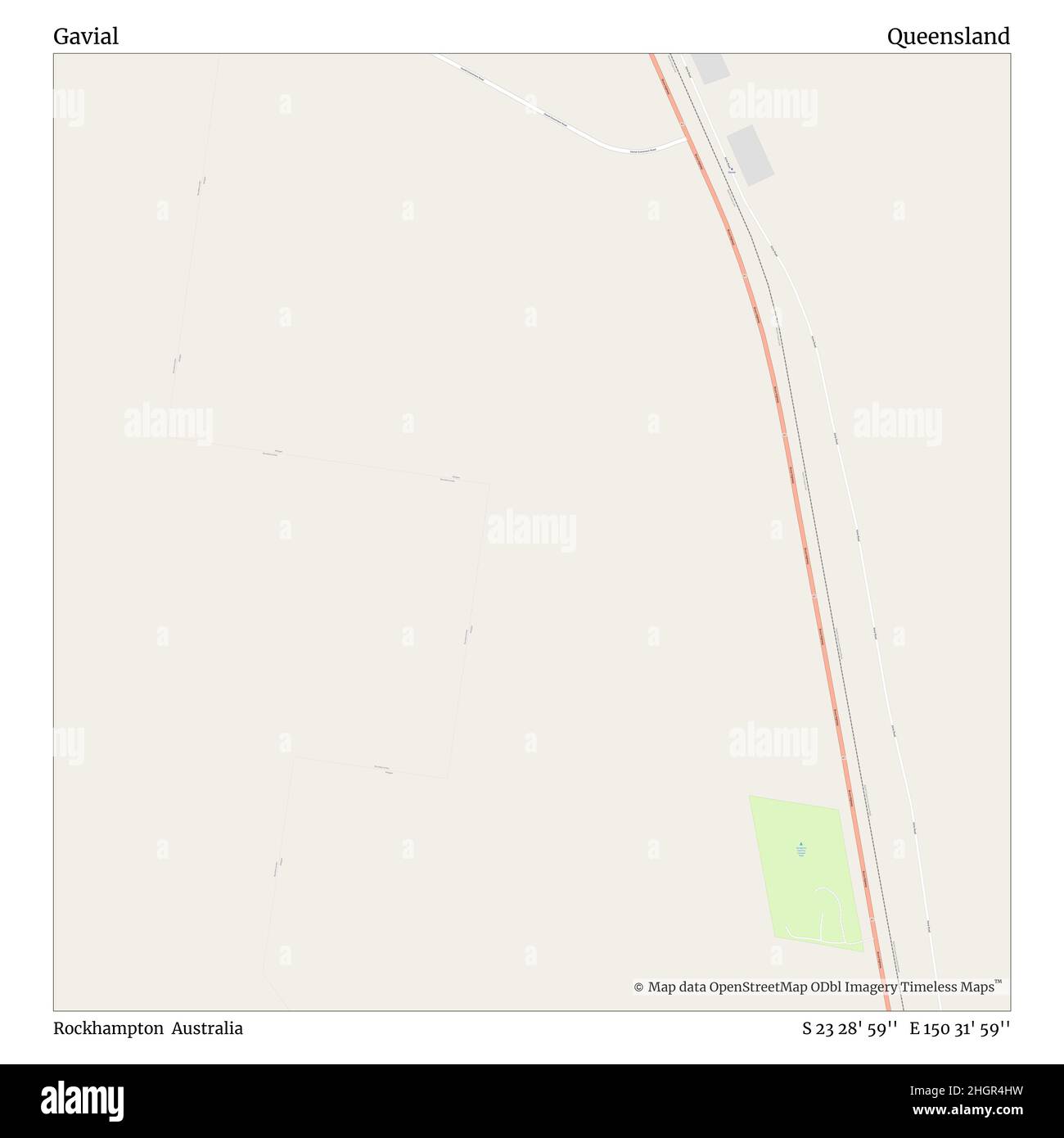 Rockhampton queensland australia maps cartography hi-res stock ...