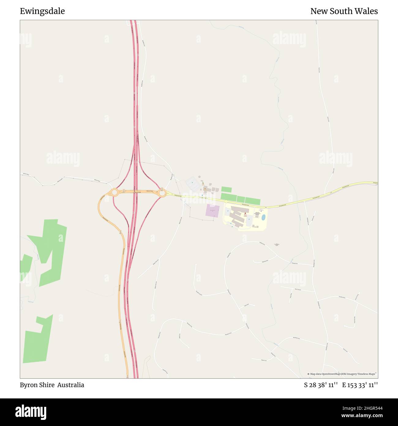 Ewingsdale, Byron Shire, Australia, New South Wales, S 28 38' 11'', E ...