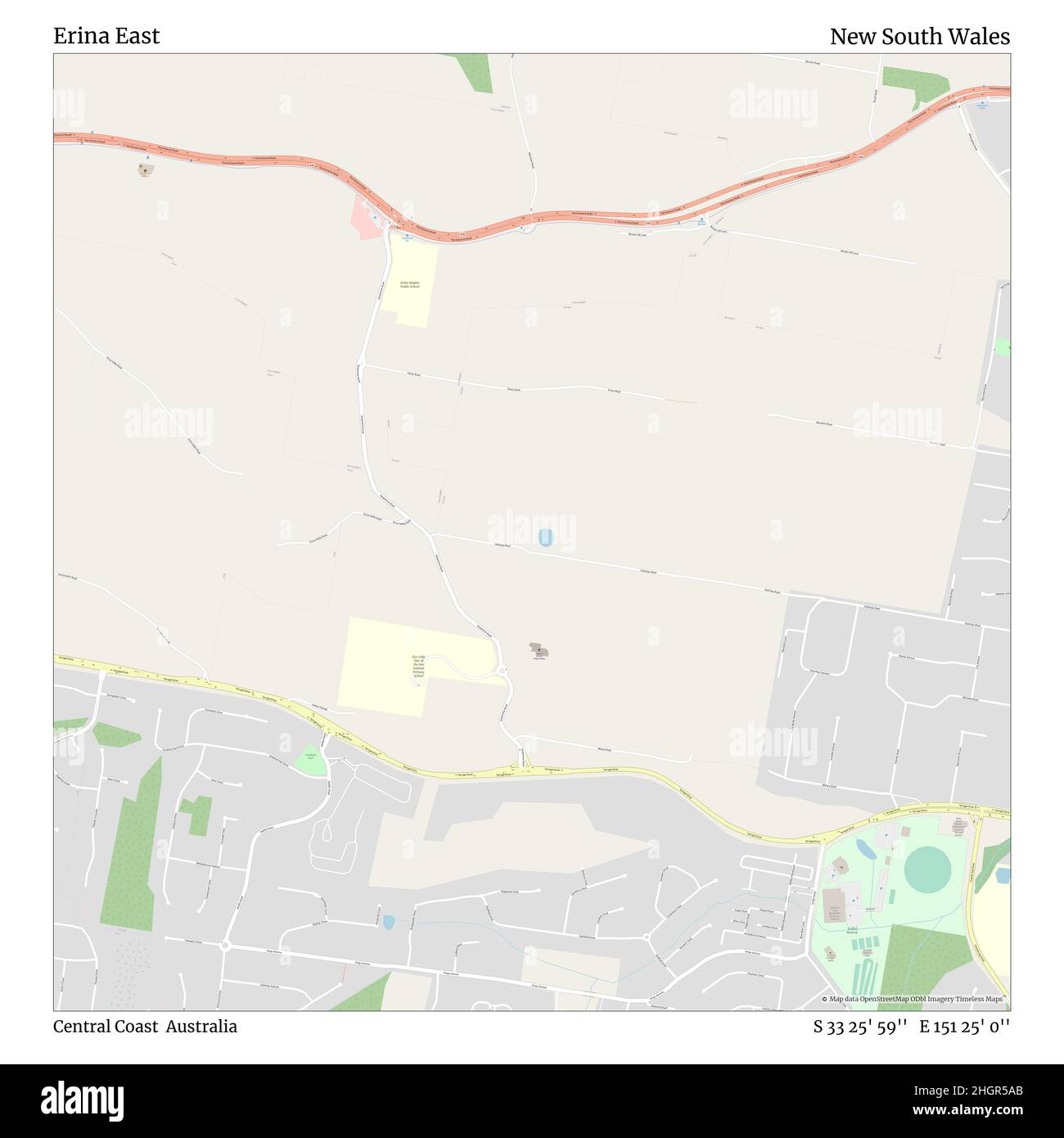 Driving map of east coast hi-res stock photography and images - Alamy