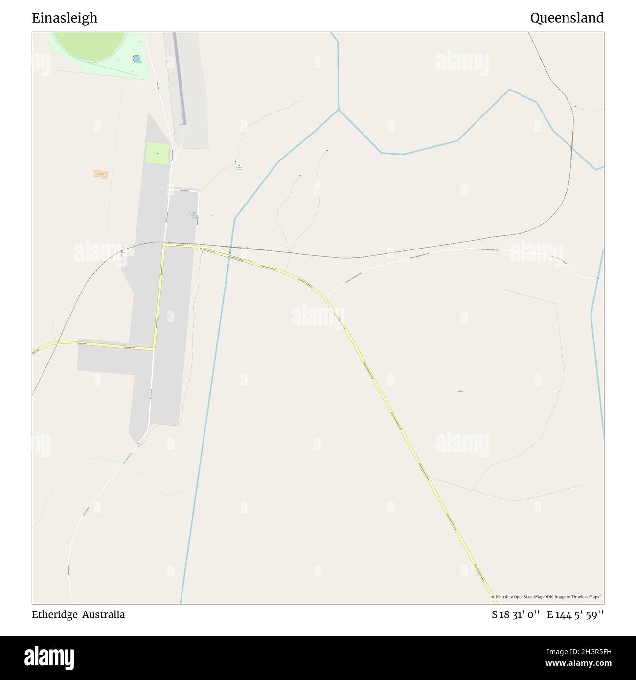 Map of etheridge Cut Out Stock Images & Pictures - Alamy