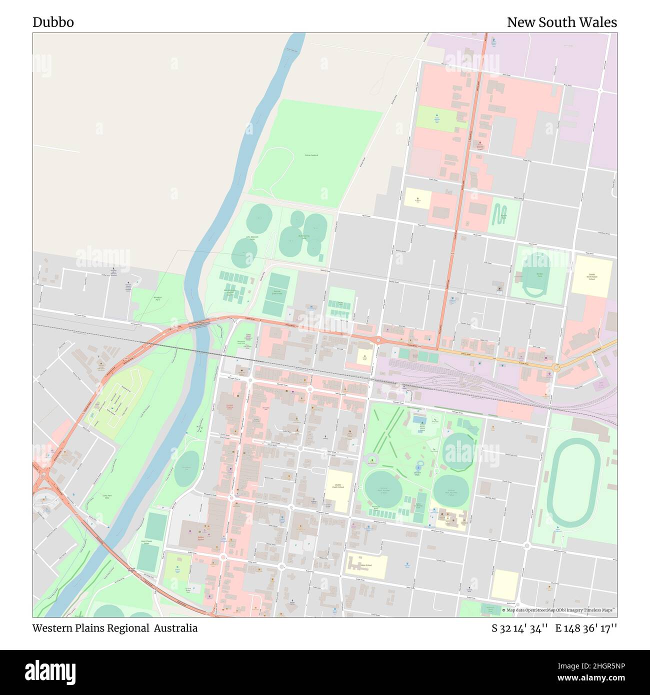 Dubbo map hi-res stock photography and images - Alamy