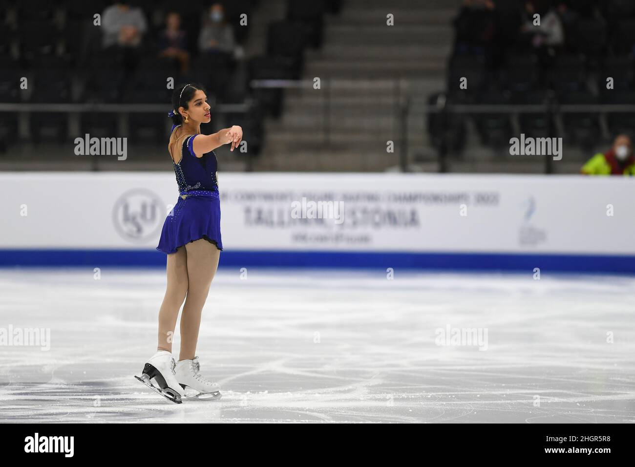 Tara PRASAD (IND), during Women Free Skating, at the ISU Four ...
