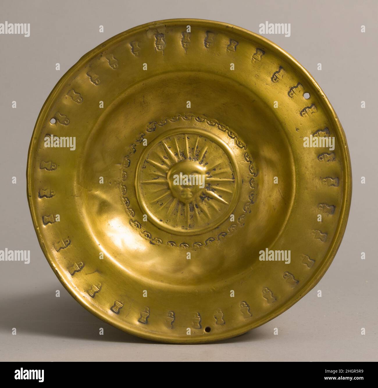 Dish early 16th century German. Dish. German. early 16th century. Brass ...