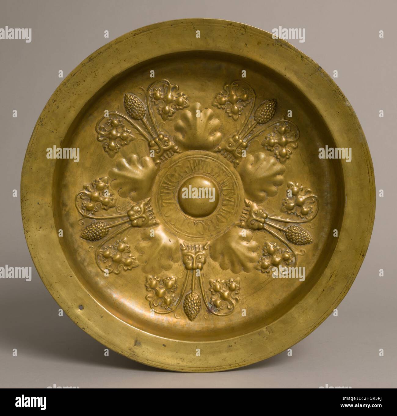 Plate late 15th century German. Plate. German. late 15th century. Brass ...