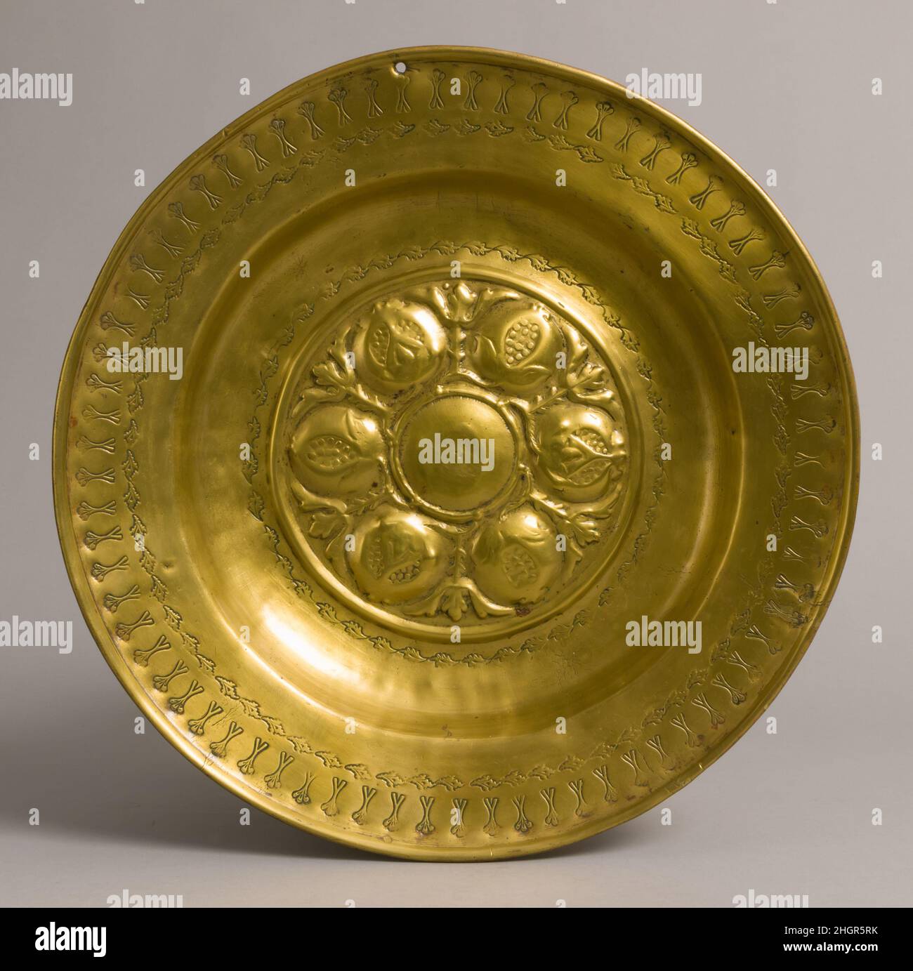 Dish early 16th century German. Dish. German. early 16th century. Brass ...
