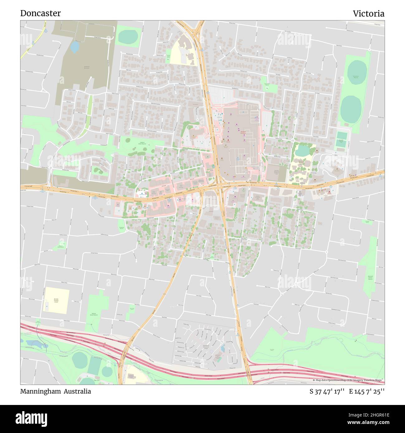 Doncaster map hi-res stock photography and images - Alamy