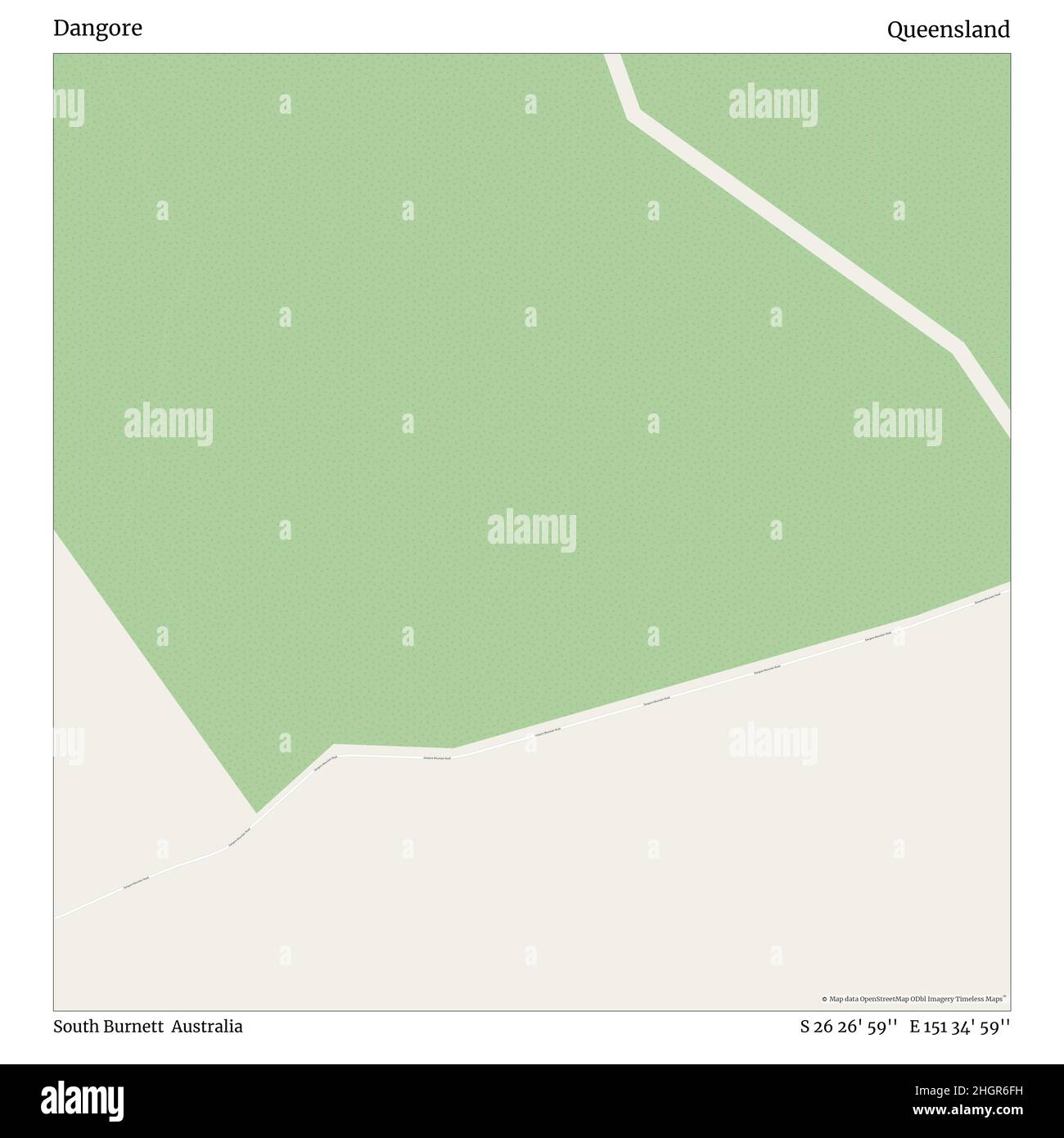 Dangore, South Burnett, Australia, Queensland, S 26 26' 59'', E 151 34 ...
