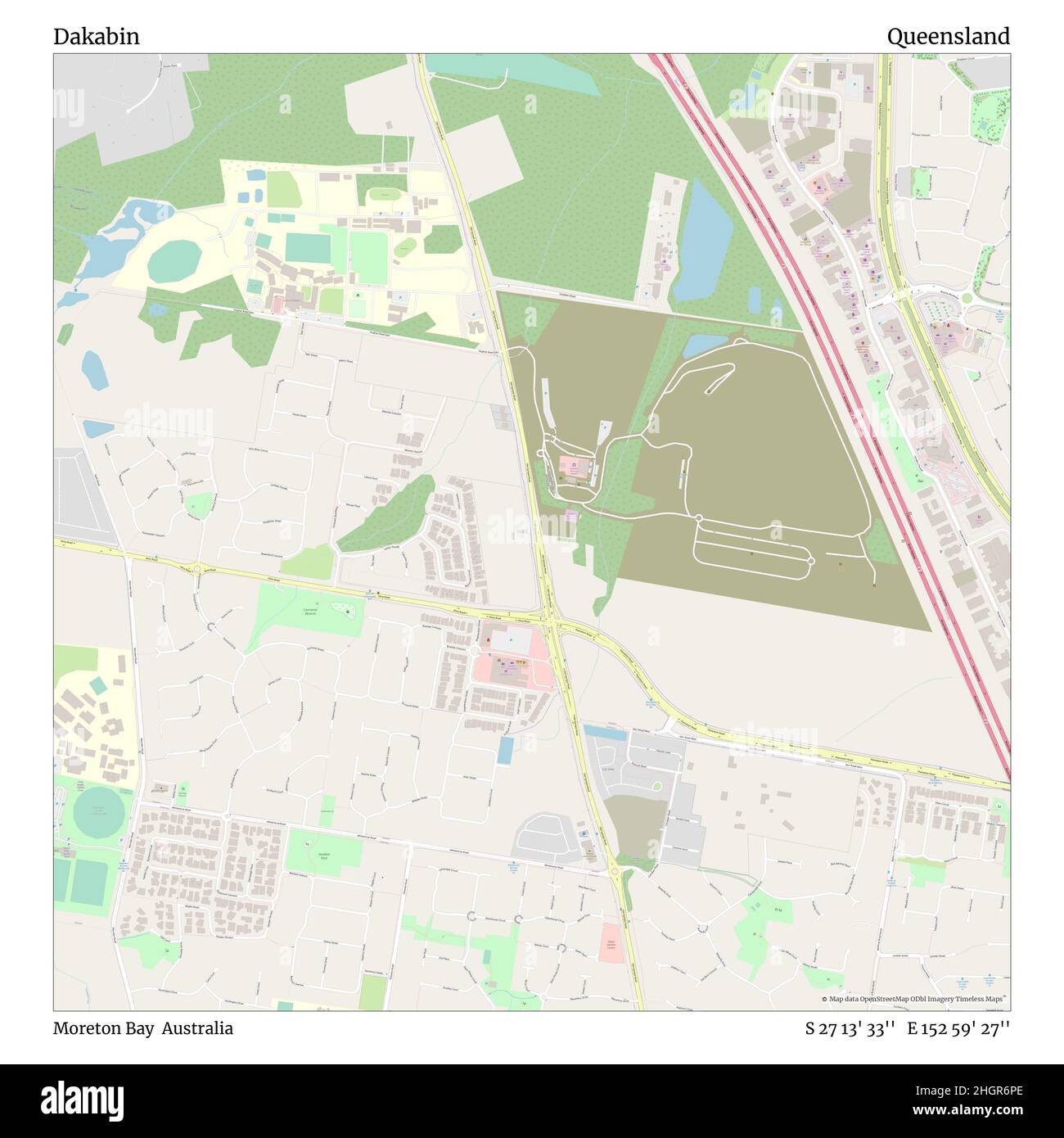 Dakabin, Moreton Bay, Australia, Queensland, S 27 13' 33'', E 152 59 ...