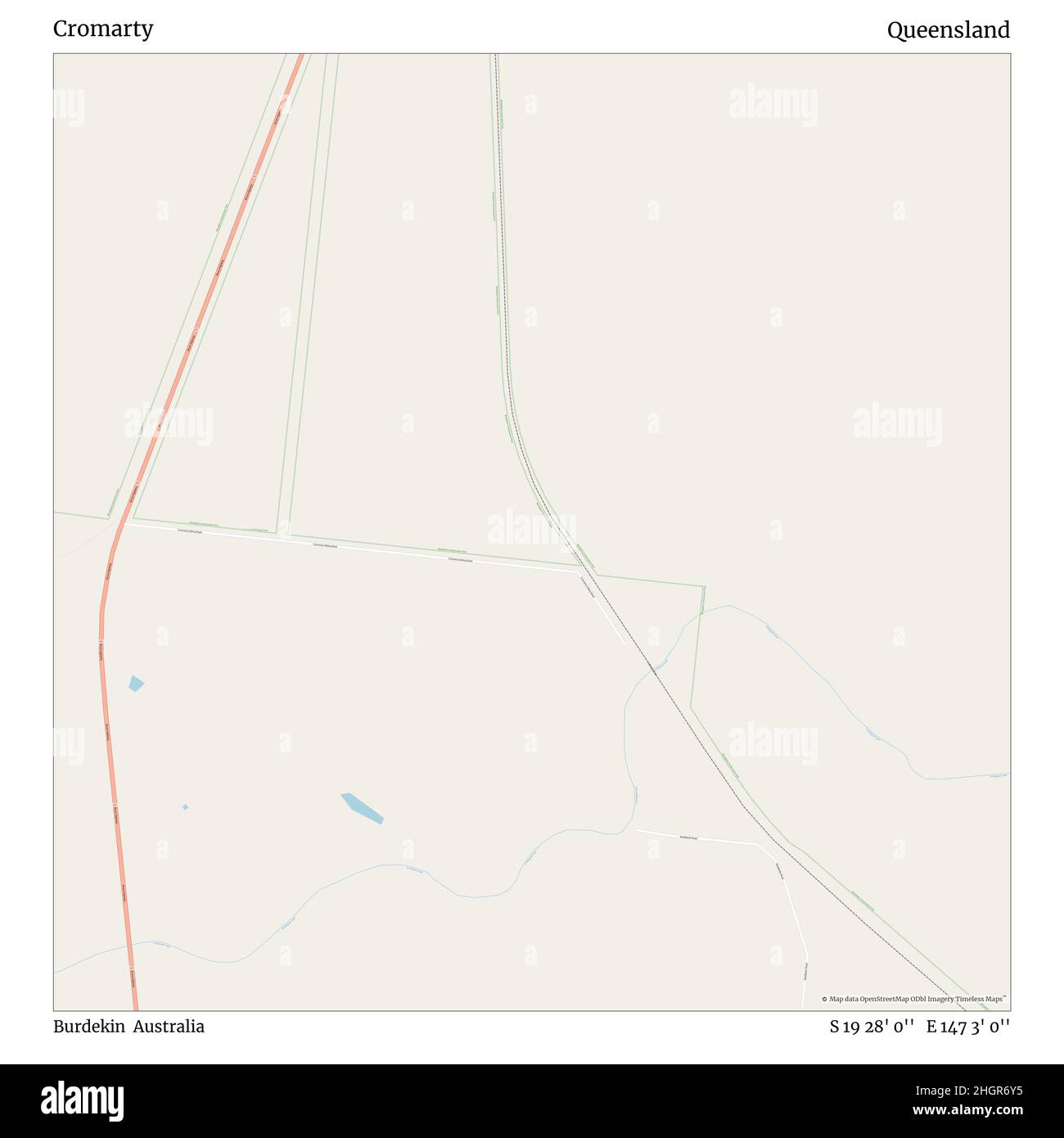 Cromarty map Cut Out Stock Images & Pictures - Alamy