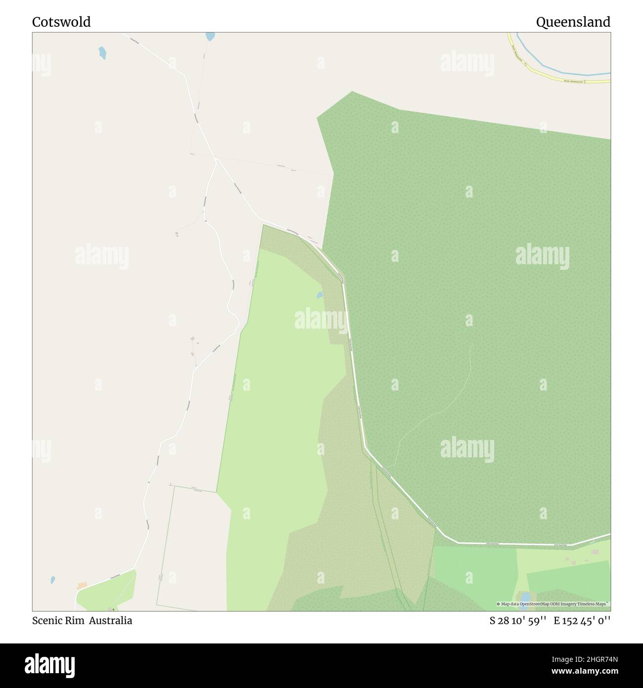 Cotswold map hi-res stock photography and images - Alamy
