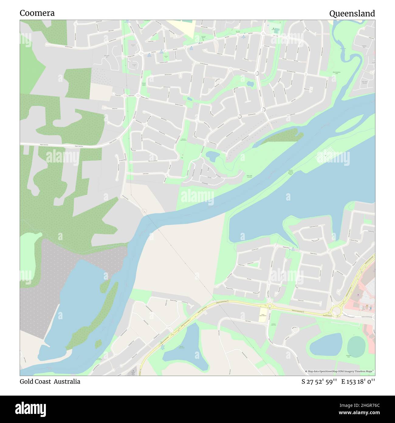 Coomera, Gold Coast, Australia, Queensland, S 27 52' 59'', E 153 18' 0 ...