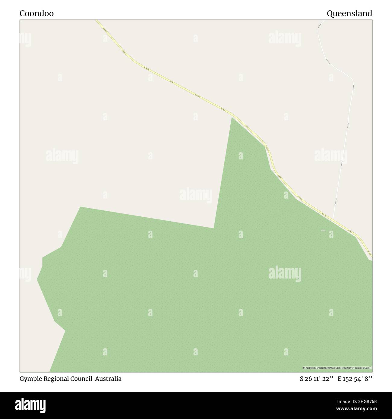 Coondoo, Gympie Regional Council, Australia, Queensland, S 26 11' 22 ...