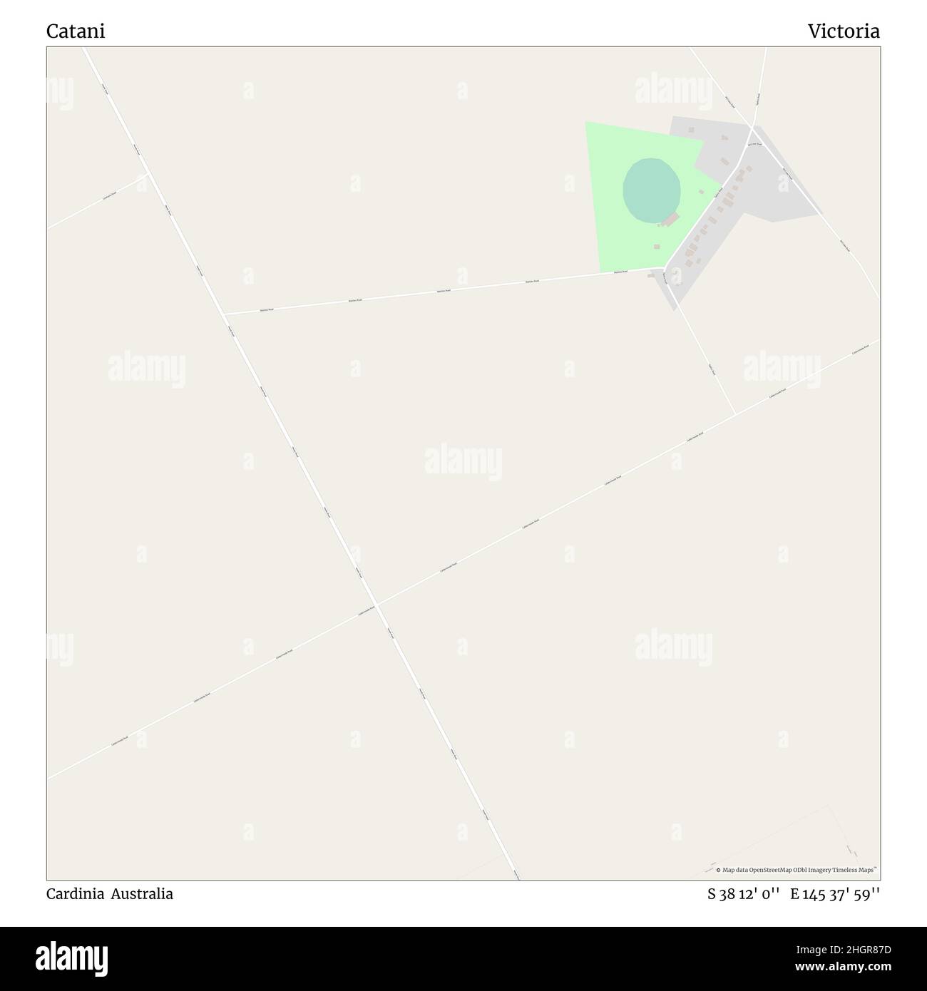 Cardinia map hi-res stock photography and images - Alamy