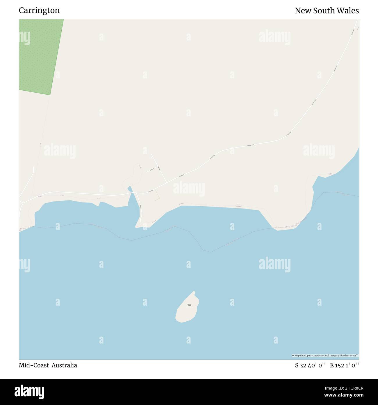 Map of carrington hi-res stock photography and images - Alamy