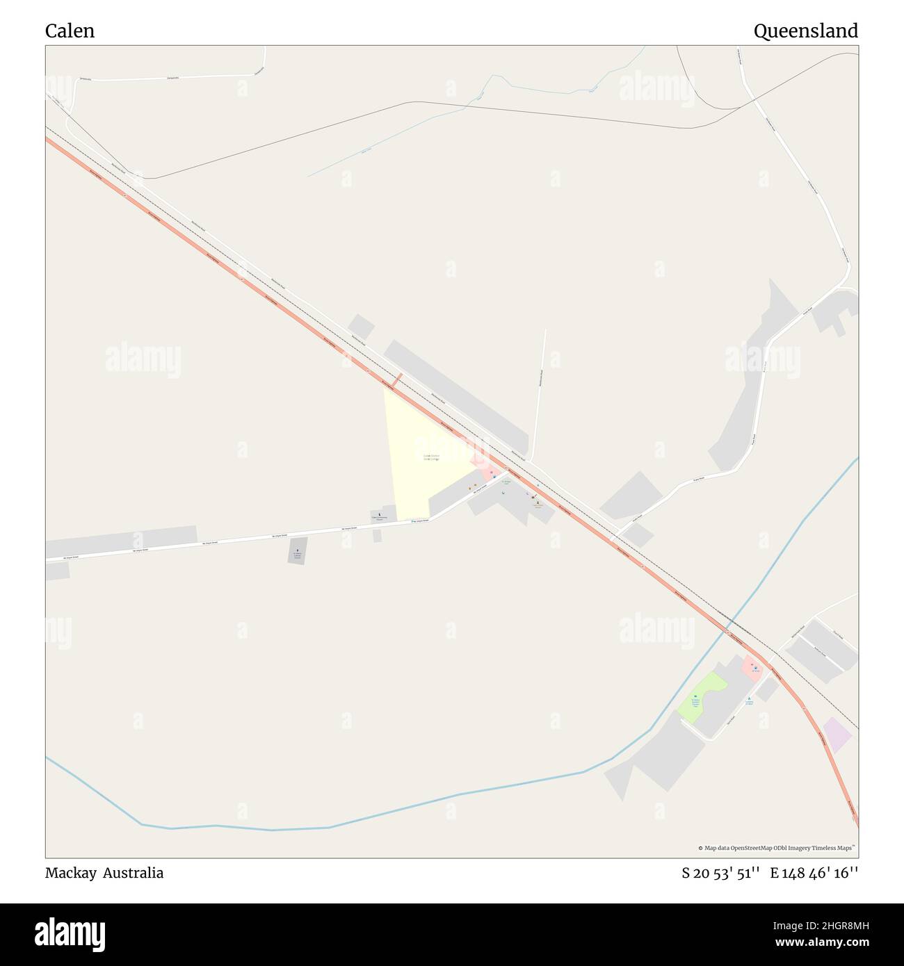 Calen, Mackay, Australia, Queensland, S 20 53' 51'', E 148 46' 16 ...