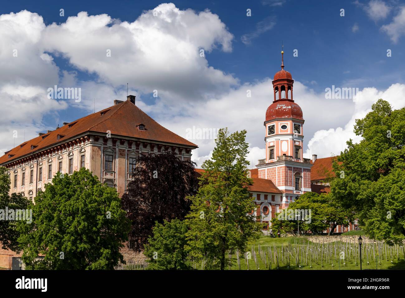 Architecture roudnice castle hi-res stock photography and images - Alamy