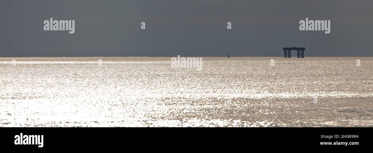 Sunlight shimmering on sea hi-res stock photography and images - Alamy