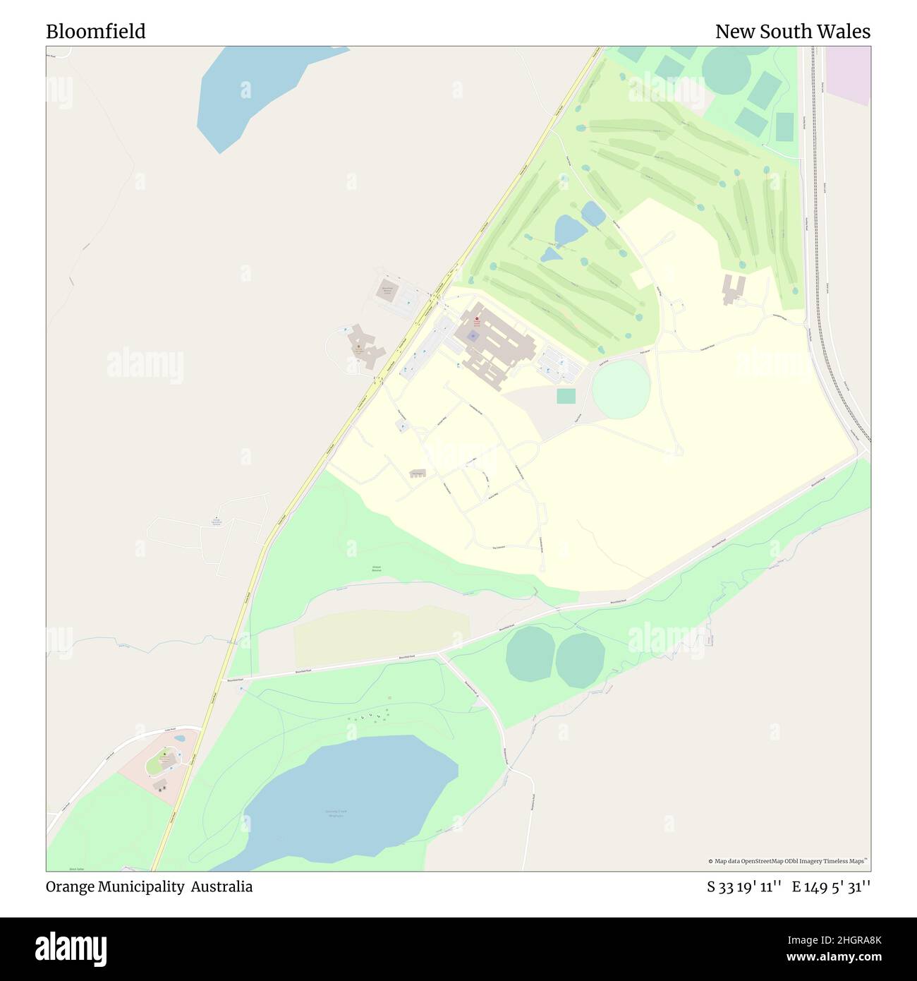 Map of new bloomfield hi-res stock photography and images - Alamy