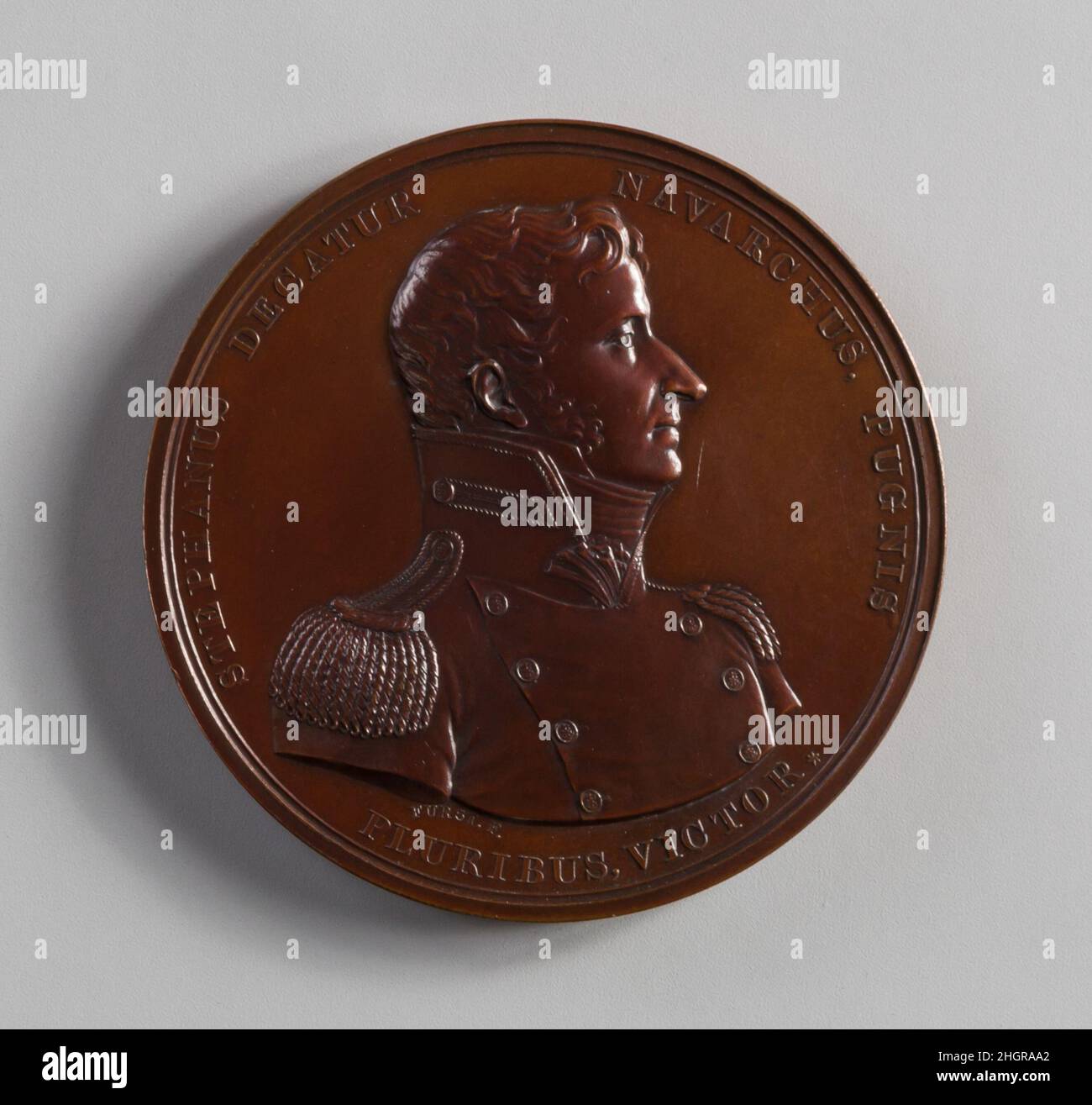 Medal of Captain Stephen Decatur 1800–1830 Moritz Fürst Hungarian ...