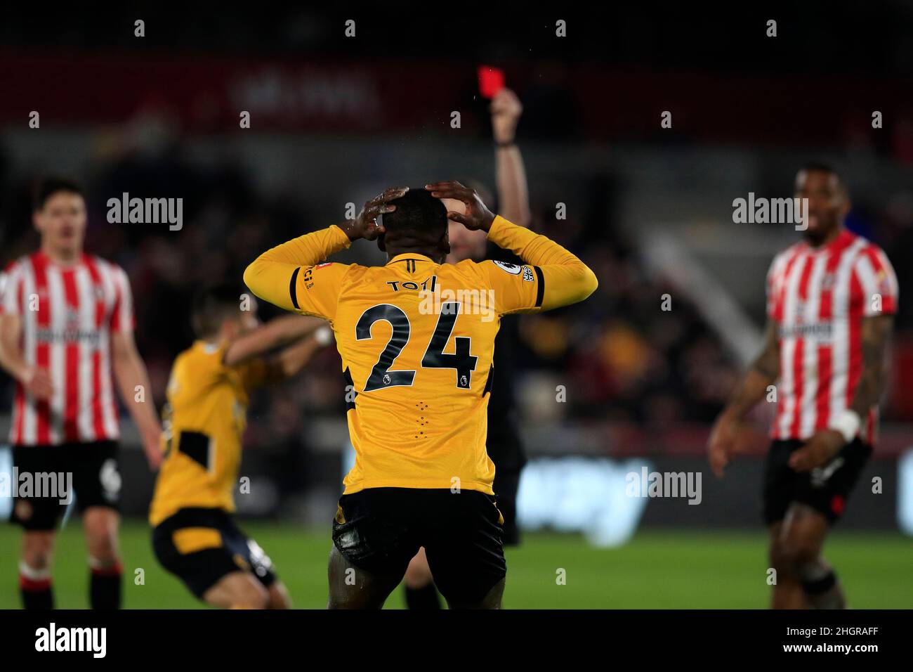 22nd January 2022: Brentford Community Stadium, London, England ...