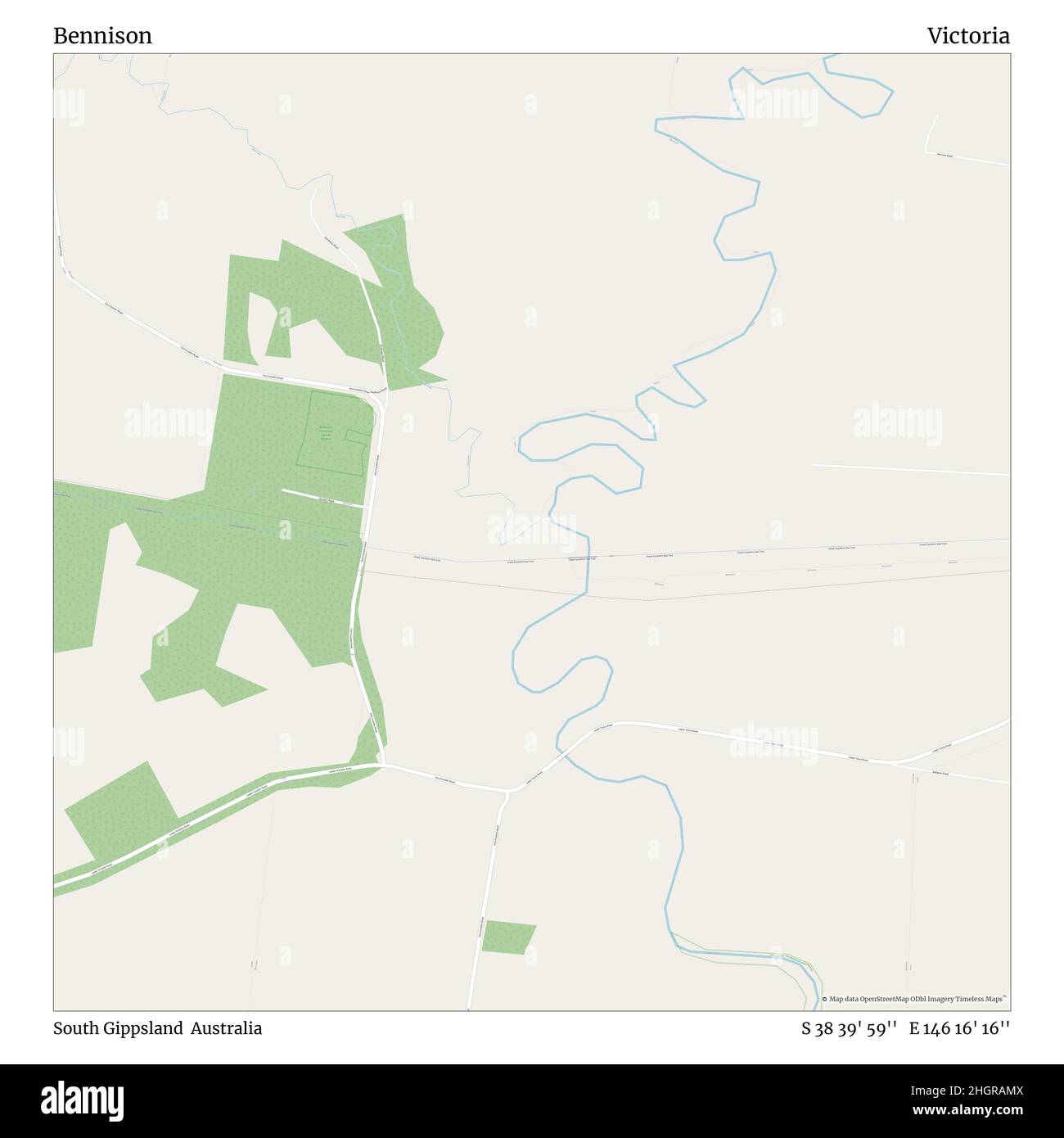 Bennison, South Gippsland, Australia, Victoria, S 38 39' 59'', E 146 16 ...