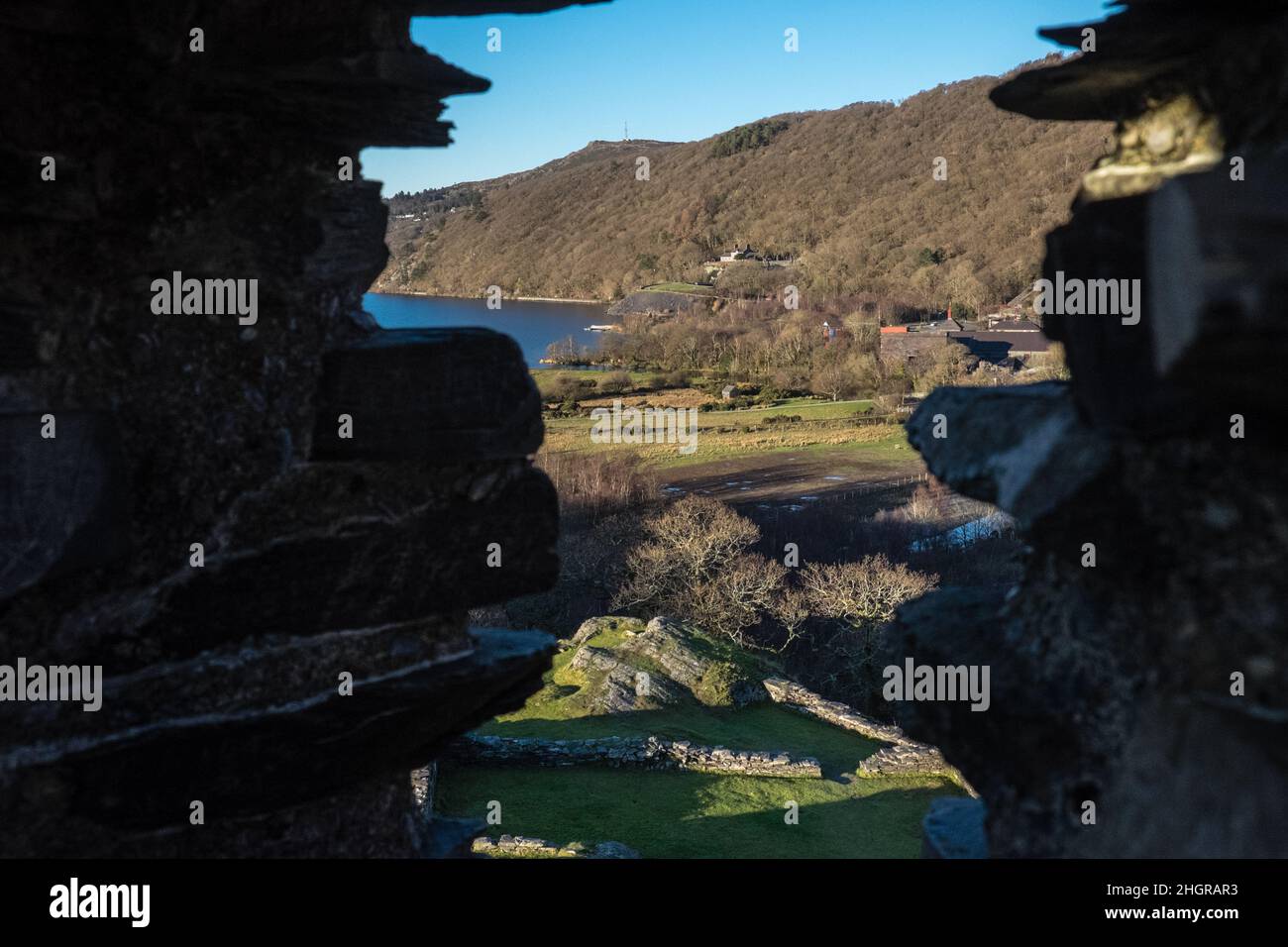 View,viewpoint,of Llyn Padarn,Lake Padarn,from,Free,visitor,attraction ...