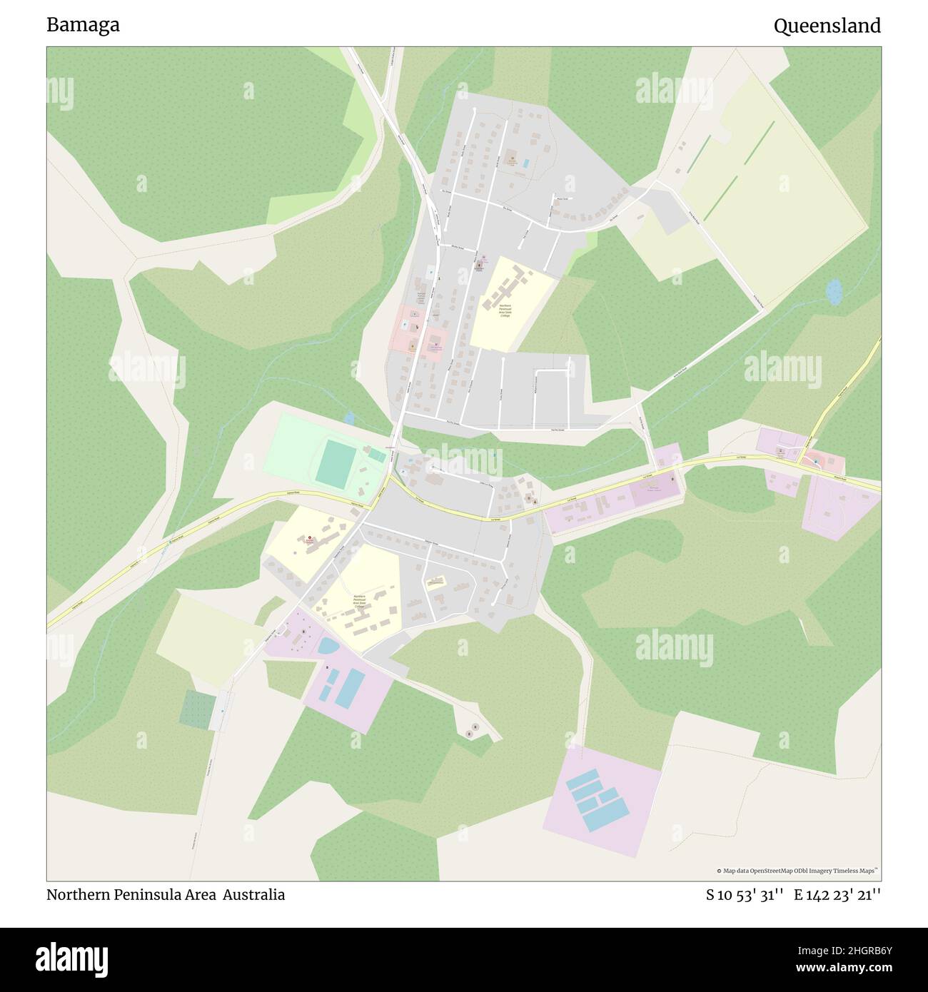 Bamaga, Northern Peninsula Area, Australia, Queensland, S 10 53' 31 ...