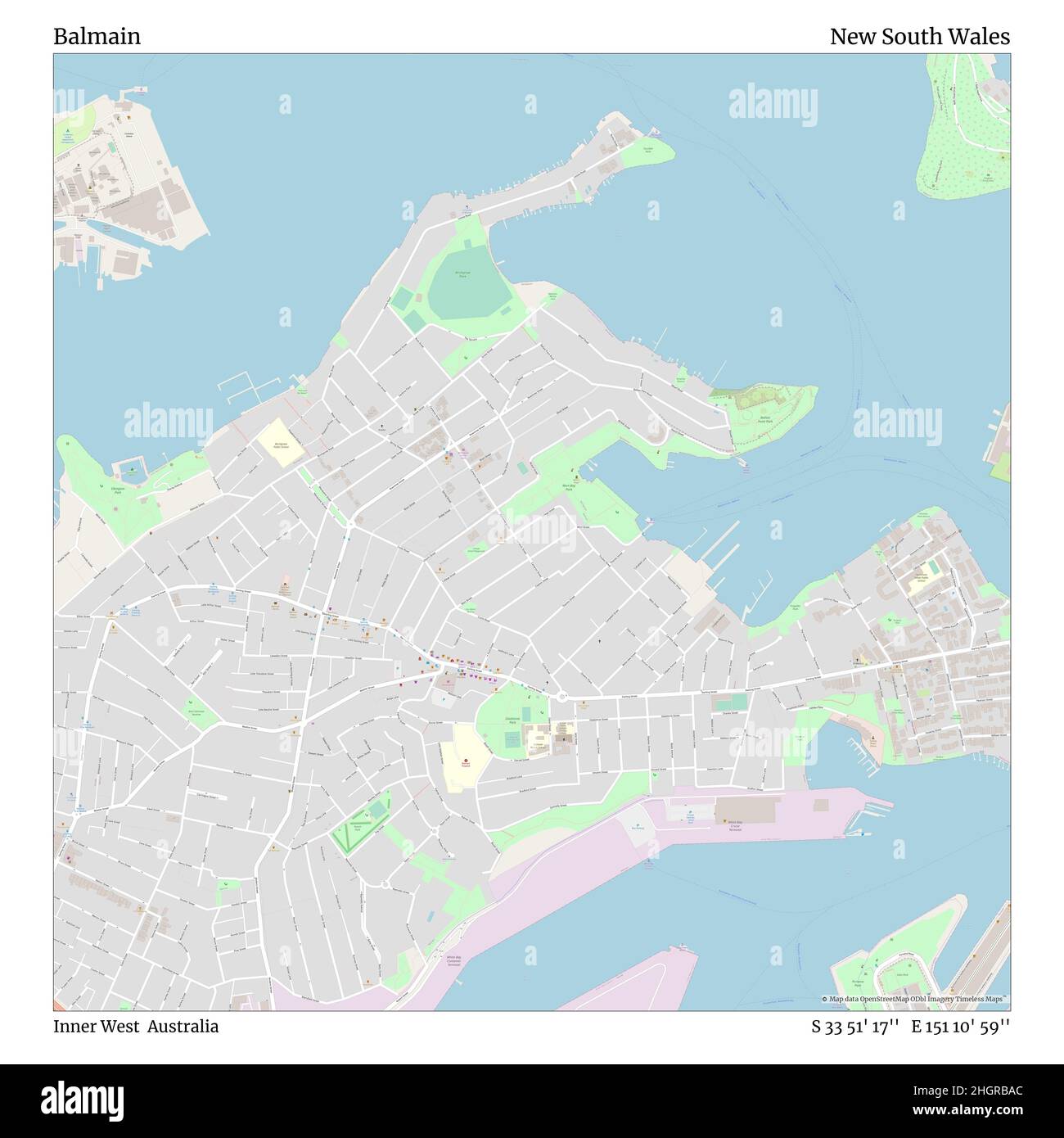 Balmain new south wales Cut Out Stock Images & Pictures - Alamy