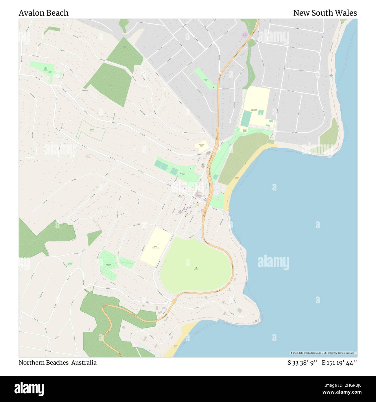 Map of avalon hi-res stock photography and images - Alamy