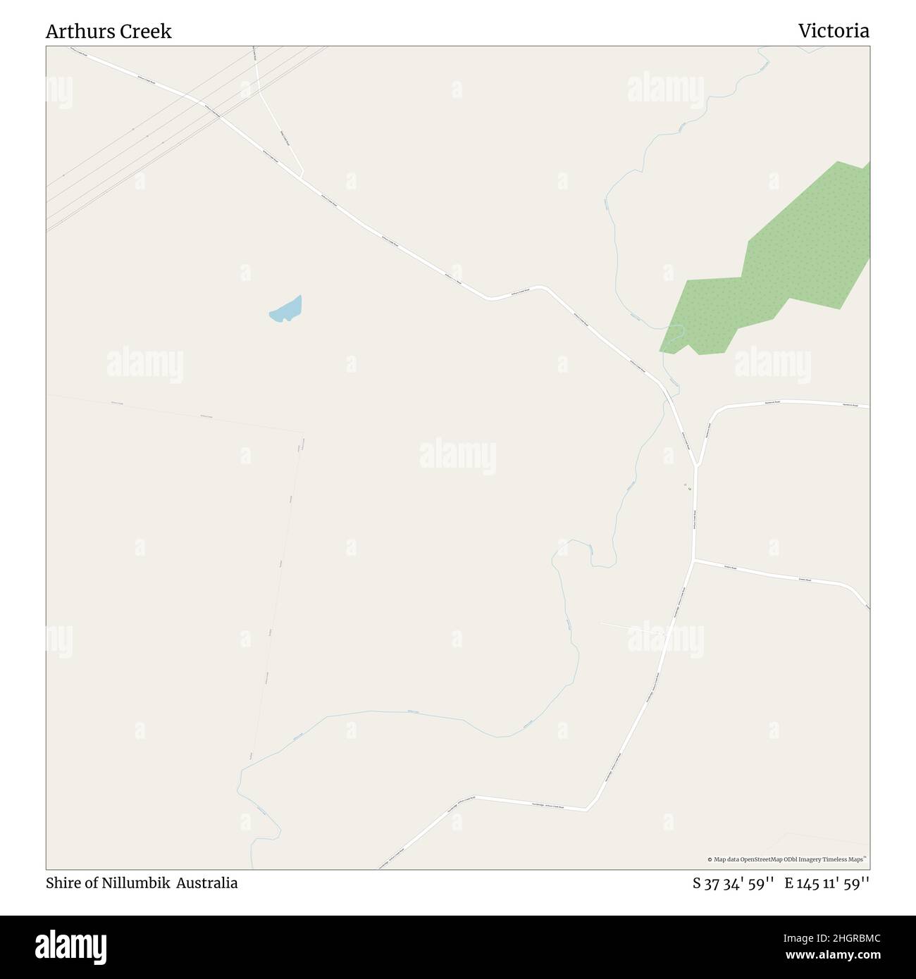 Arthurs Creek, Shire of Nillumbik, Australia, Victoria, S 37 34' 59 ...