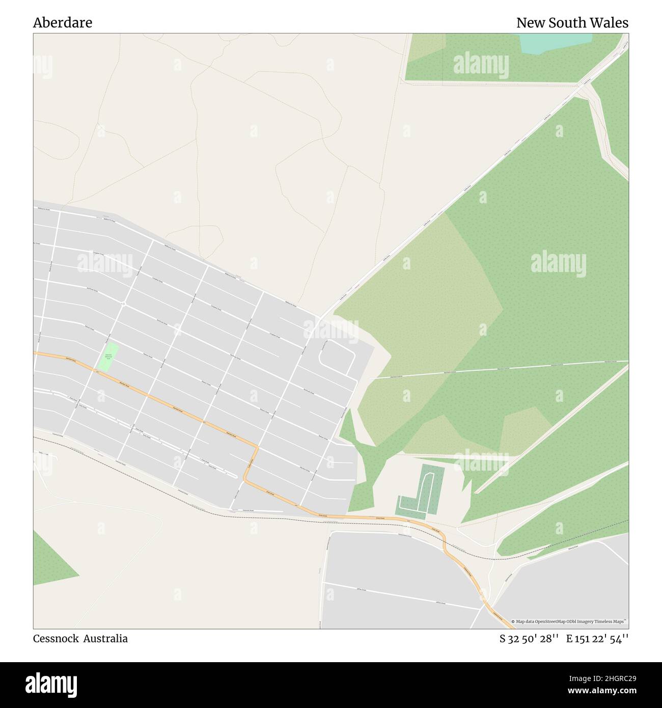 Map of aberdare Cut Out Stock Images & Pictures - Alamy