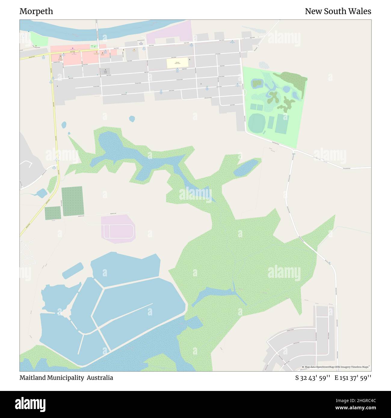 Morpeth map hi-res stock photography and images - Alamy