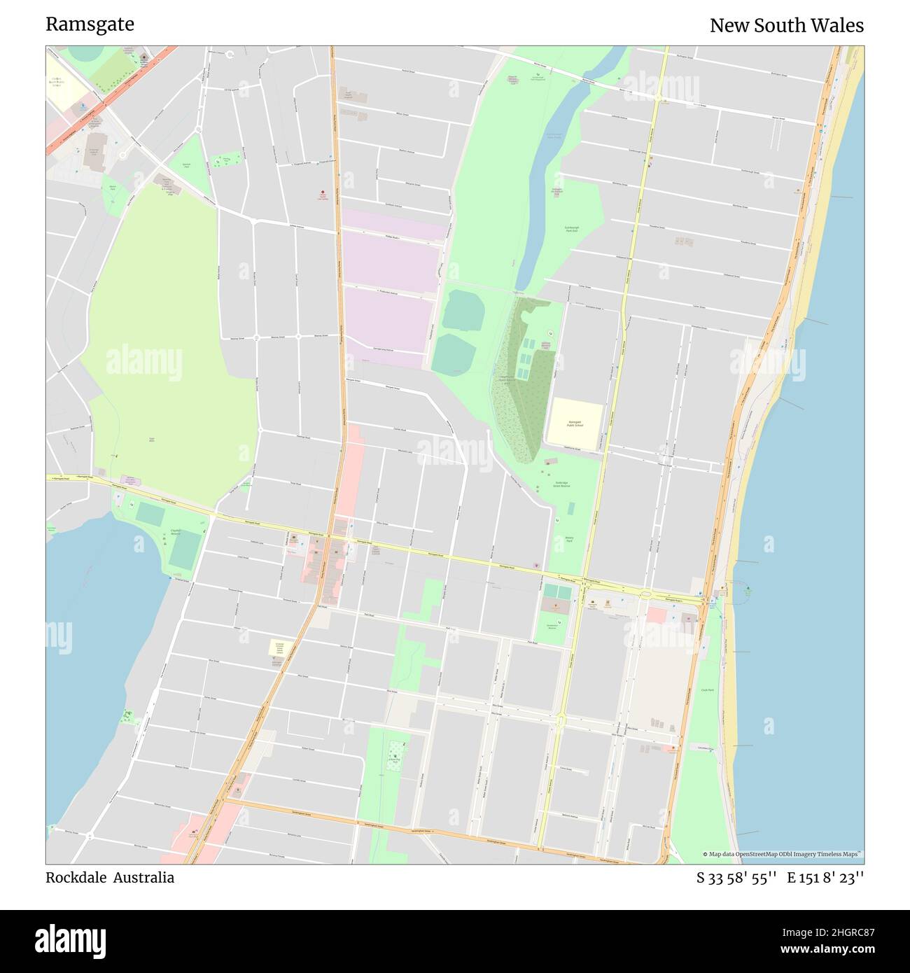 Map of ramsgate hi-res stock photography and images - Alamy