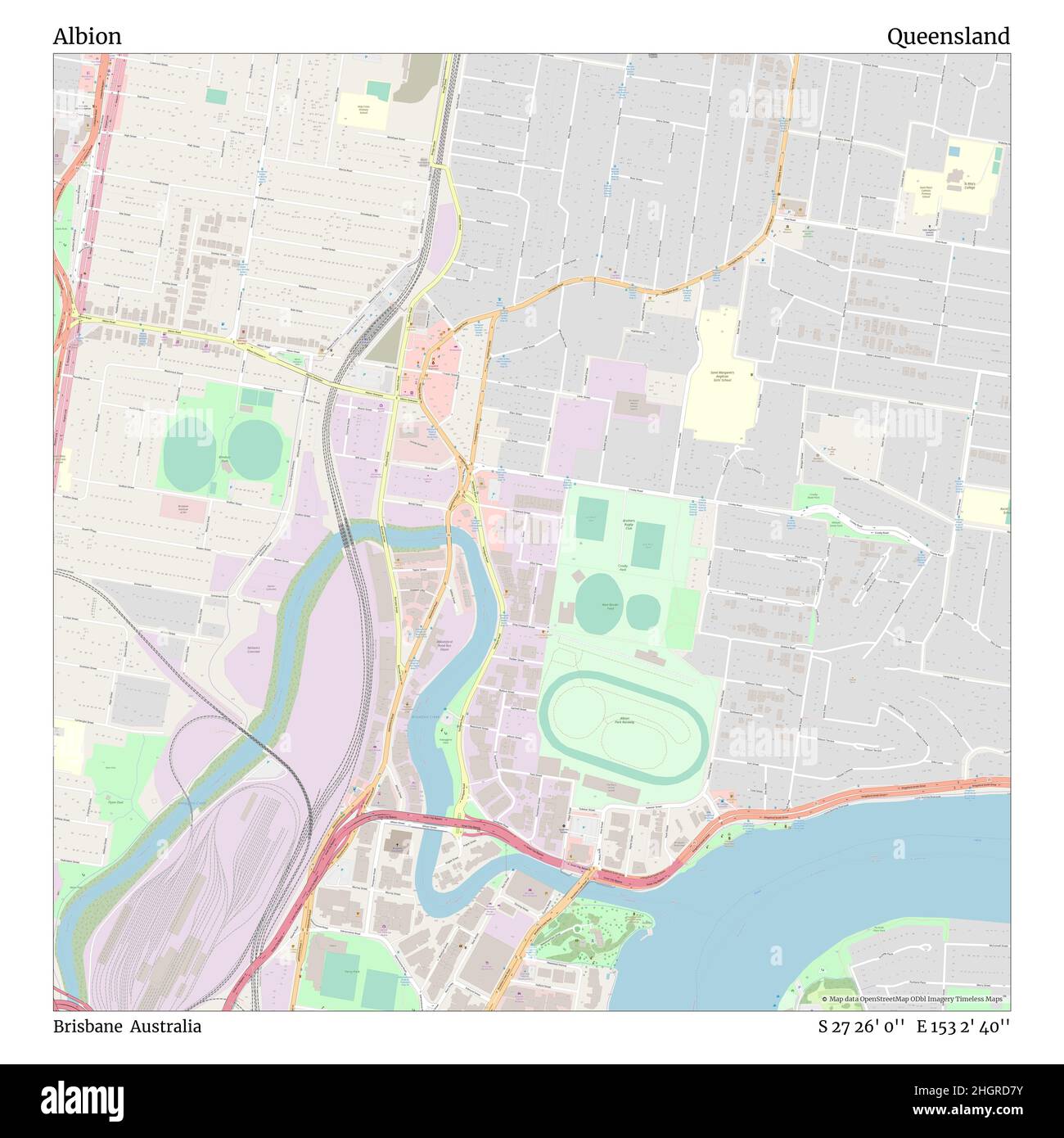 Map of albion hi-res stock photography and images - Alamy