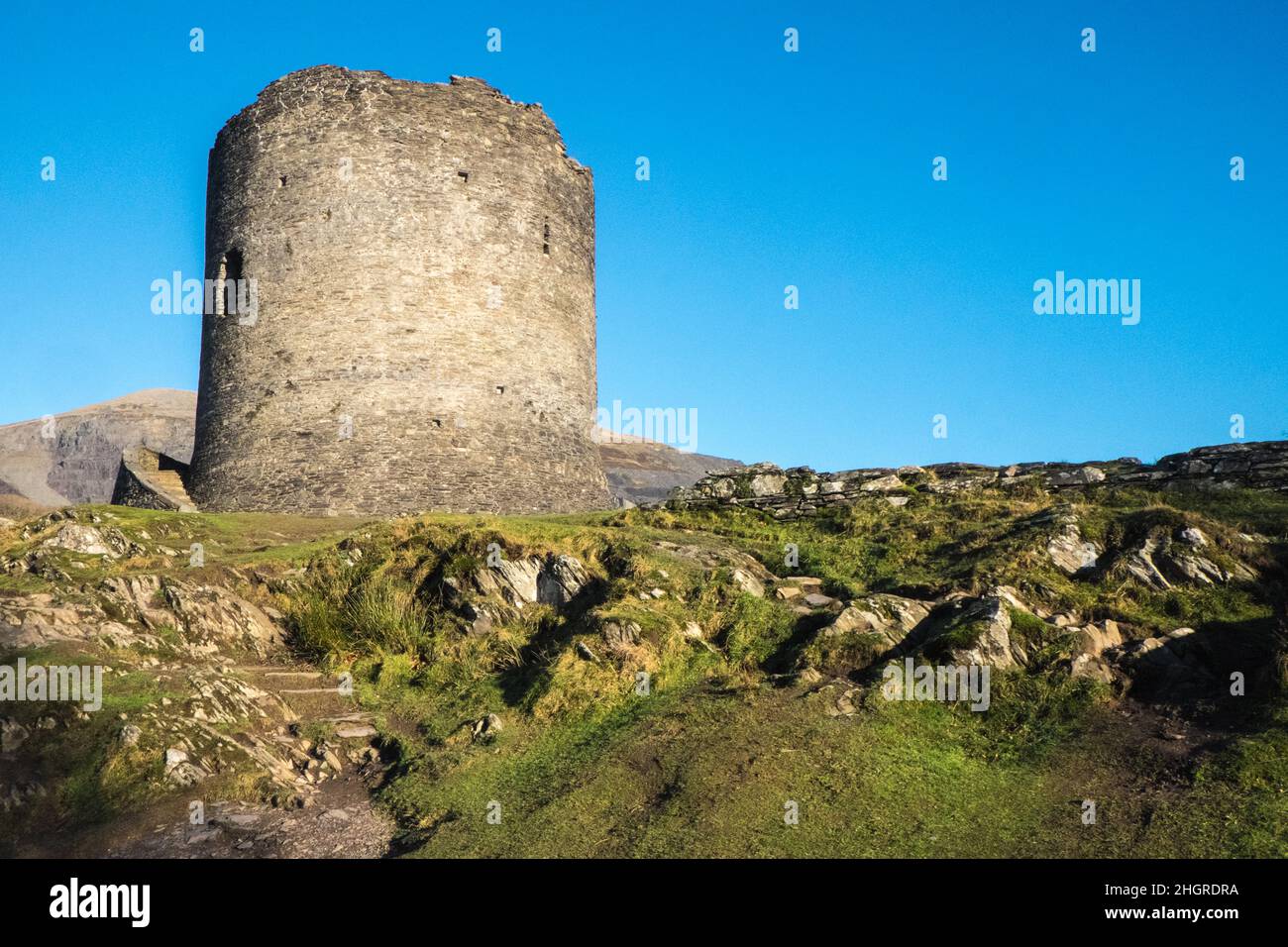 13th Century Medieval Round Tower Fortress Of High Resolution Stock ...