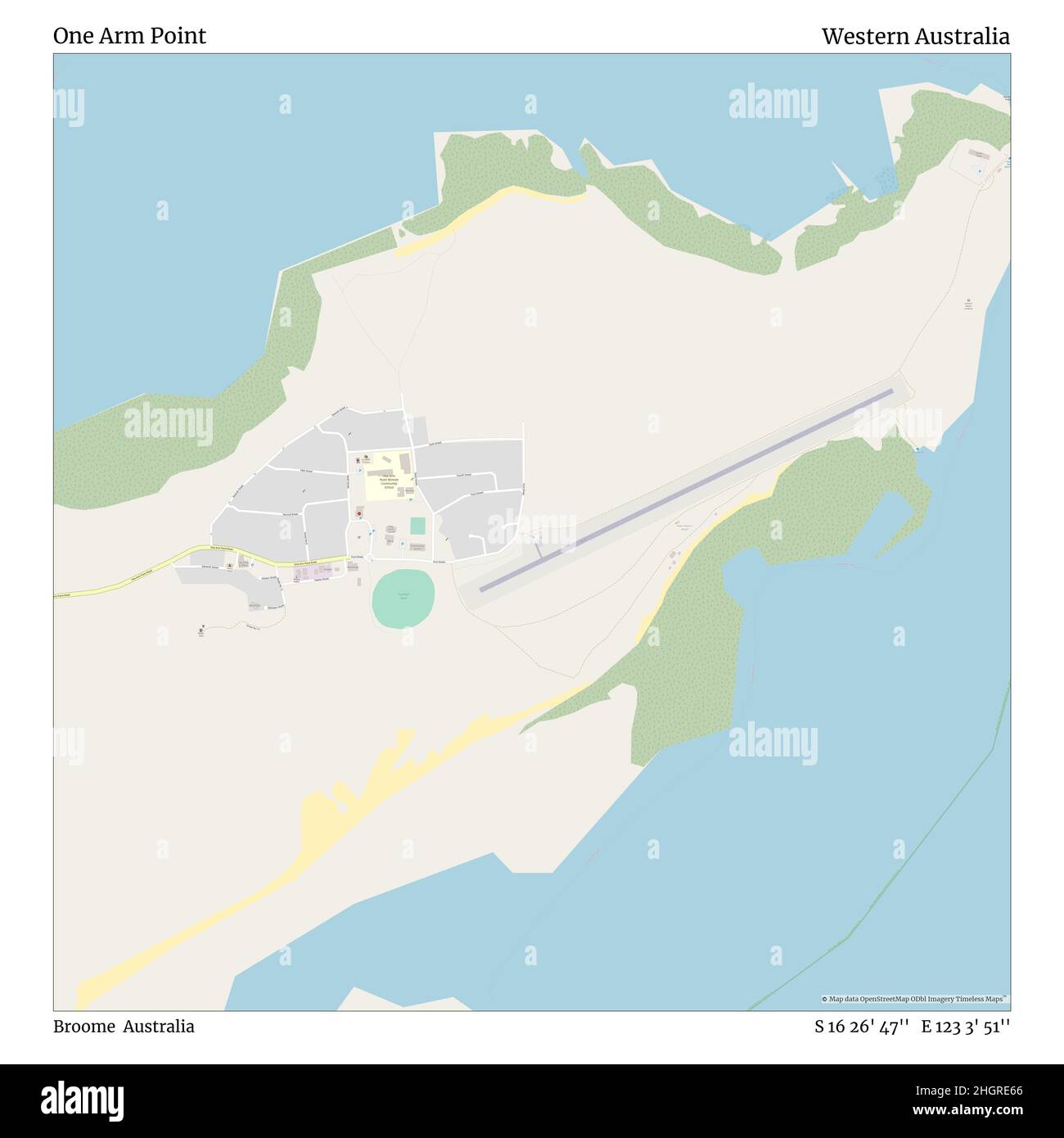One Arm Point, Broome, Australia, Western Australia, S 16 26' 47'', E ...