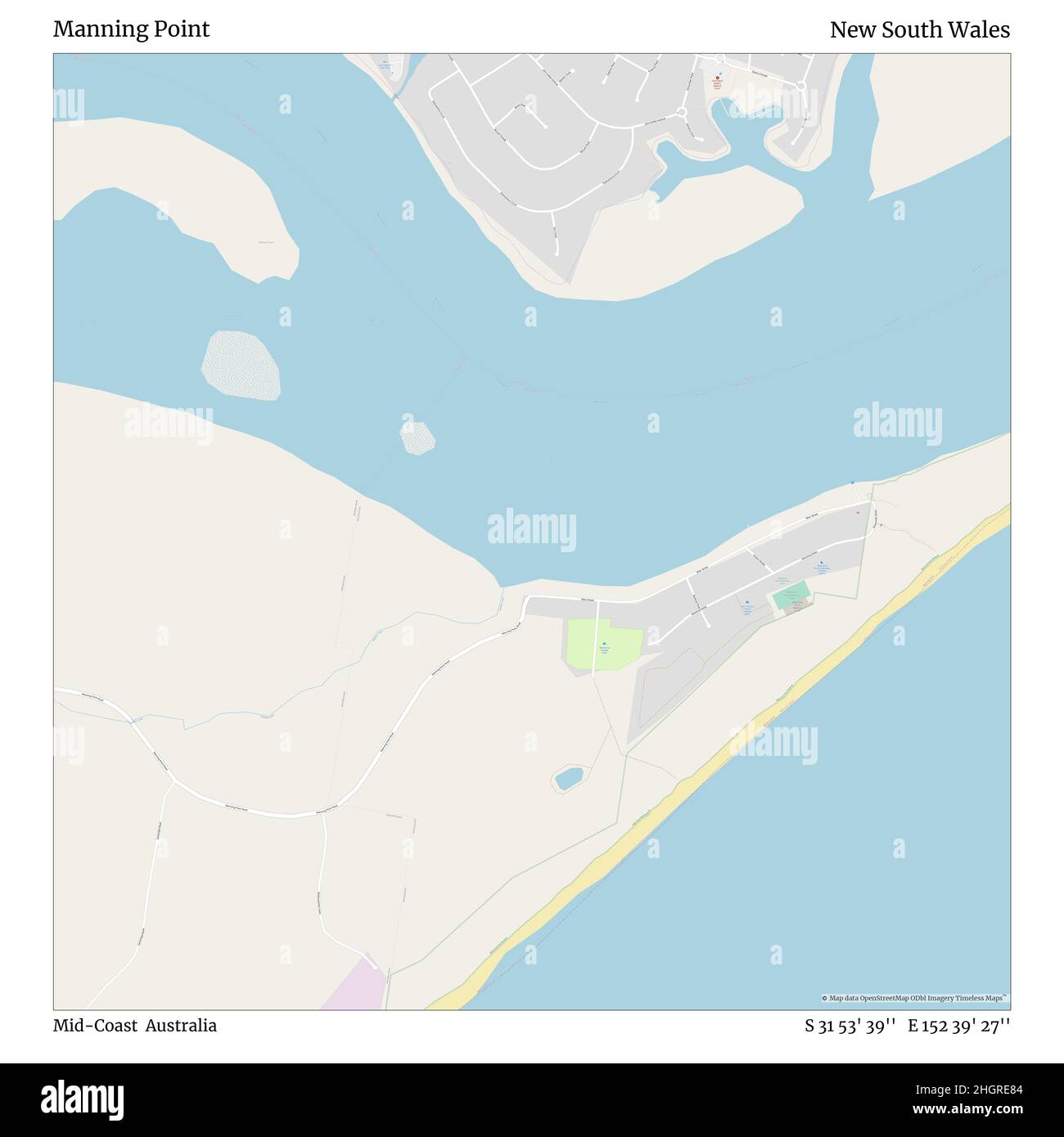 Map of manning hi-res stock photography and images - Alamy