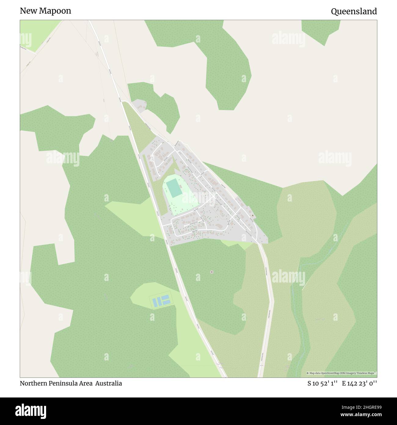 New Mapoon, Northern Peninsula Area, Australia, Queensland, S 10 52' 1 ...